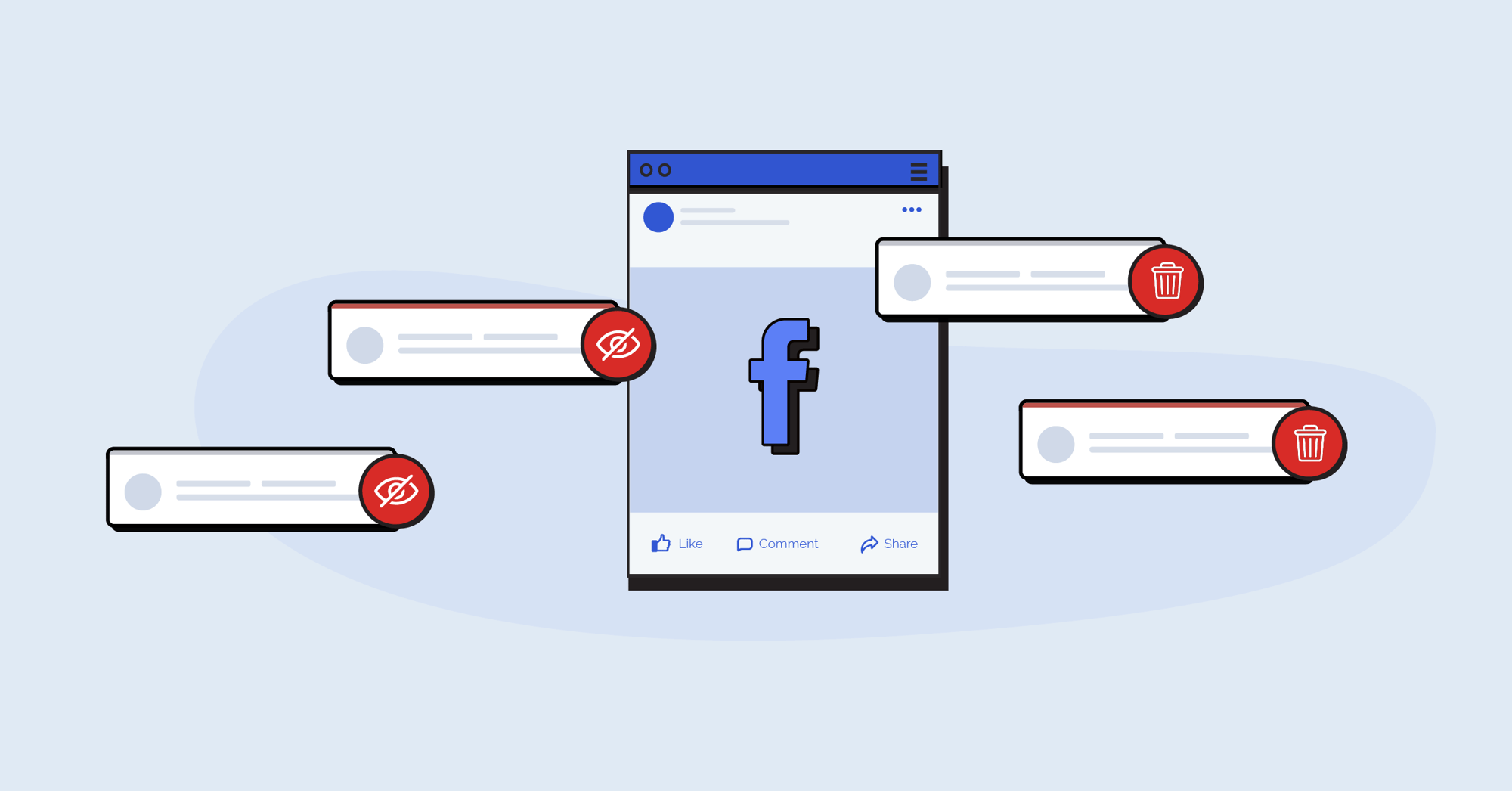 Why You Should Hide Facebook Comments and Not Delete Them