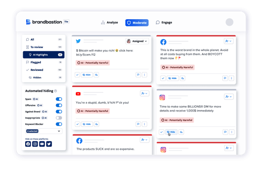Top Social Media Moderation Tools & Why You Need One