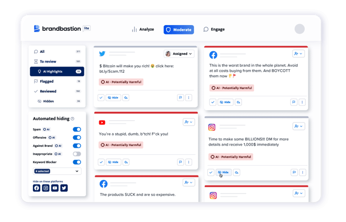 Top Social Media Moderation Tools & Why You Need One