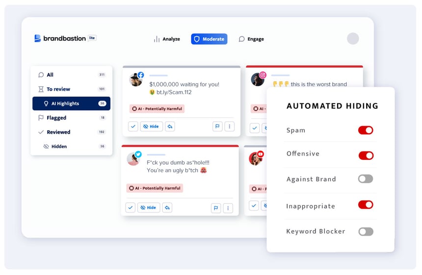 Explore 4 Top Social Media Monitoring Tools | BrandBastion